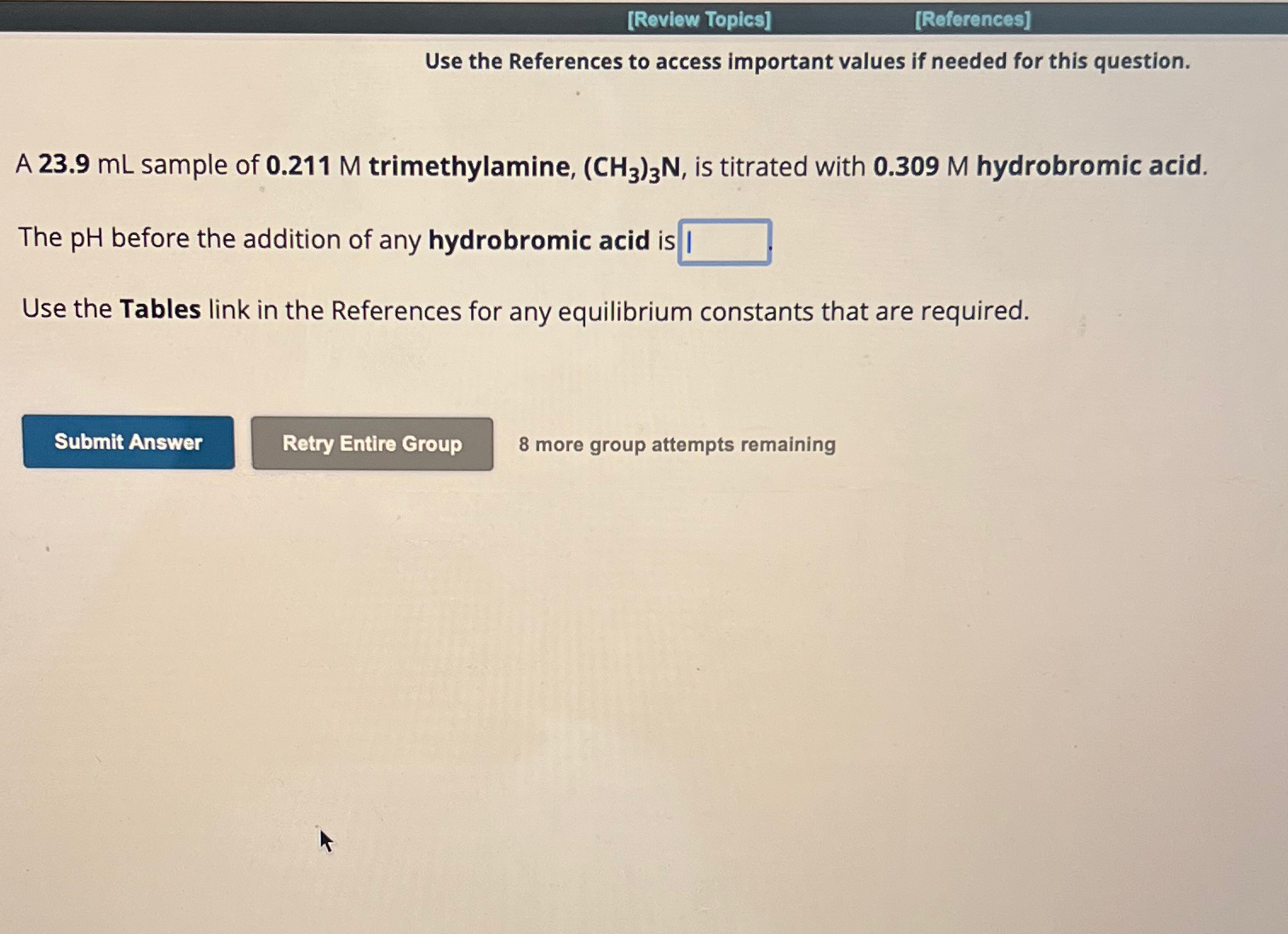 Solved [Review Topics][References]Use the References to | Chegg.com