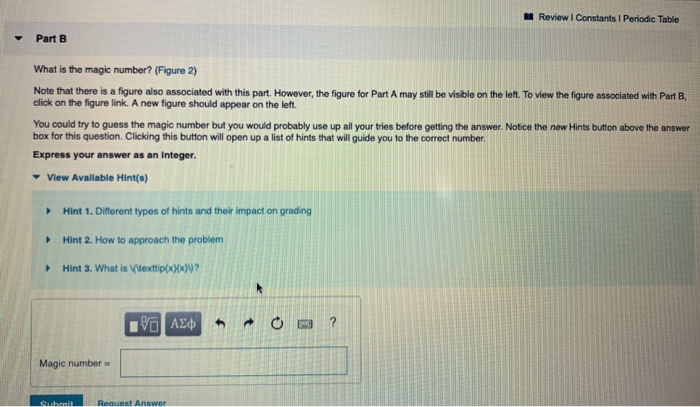 Solved Review Constants Periodic Table Part B What is the | Chegg.com