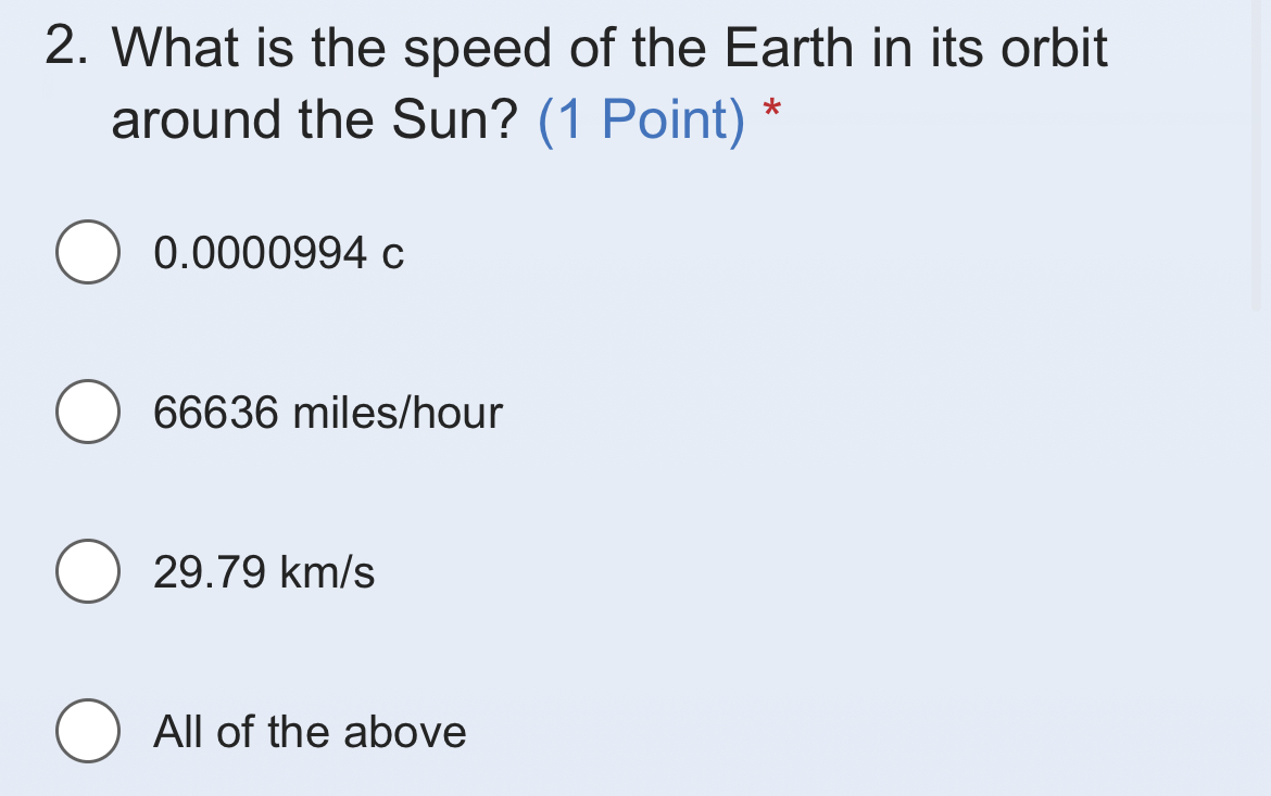 Solved What is the speed of the Earth in its orbit around | Chegg.com