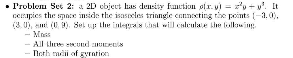 Solved Setup (in an appropriate coordinate system and | Chegg.com