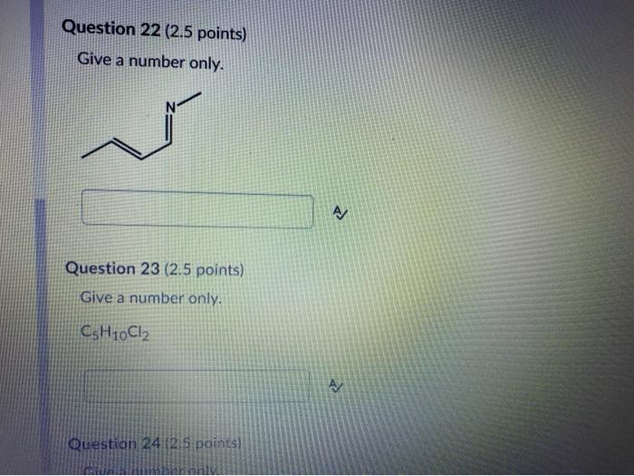 Solved Indicate the number of double bond equivalents for | Chegg.com