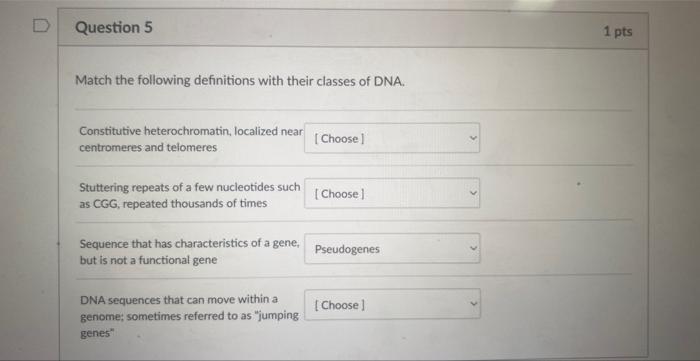 Solved Match the following definitions with their classes of | Chegg.com