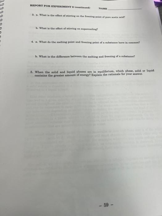 Solved Freezing Points-Graphing of Data Data Table Pure | Chegg.com