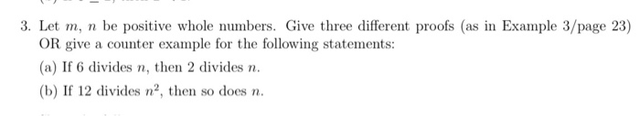 Solved Methods of proof, 1) direct method of proof, 2) | Chegg.com