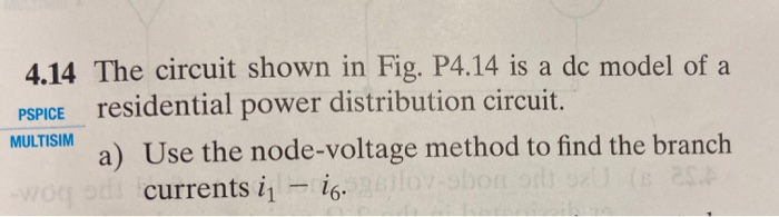 Solved solve problem 4.14 (a) using the mesh-current method | Chegg.com