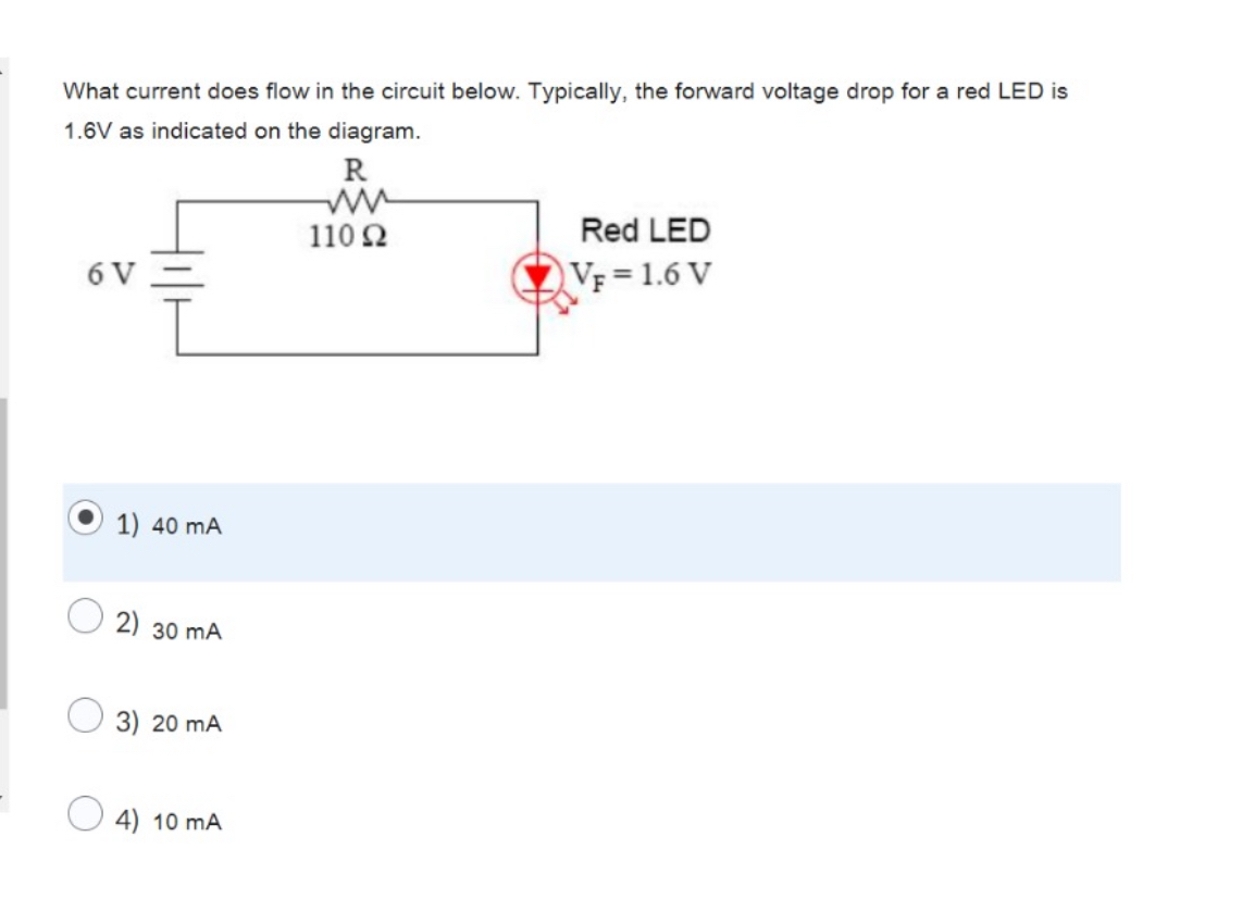 Solved What current does flow in the circuit below. | Chegg.com