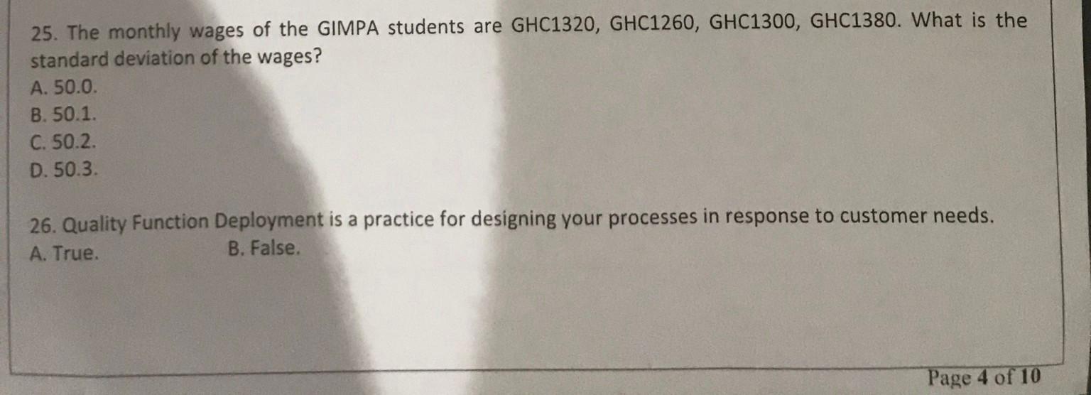 Solved 18. The operators of a manufacturing cell work out a | Chegg.com