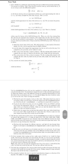Please Help Me With Part 4 7 And 8 Of This ‘matlab 