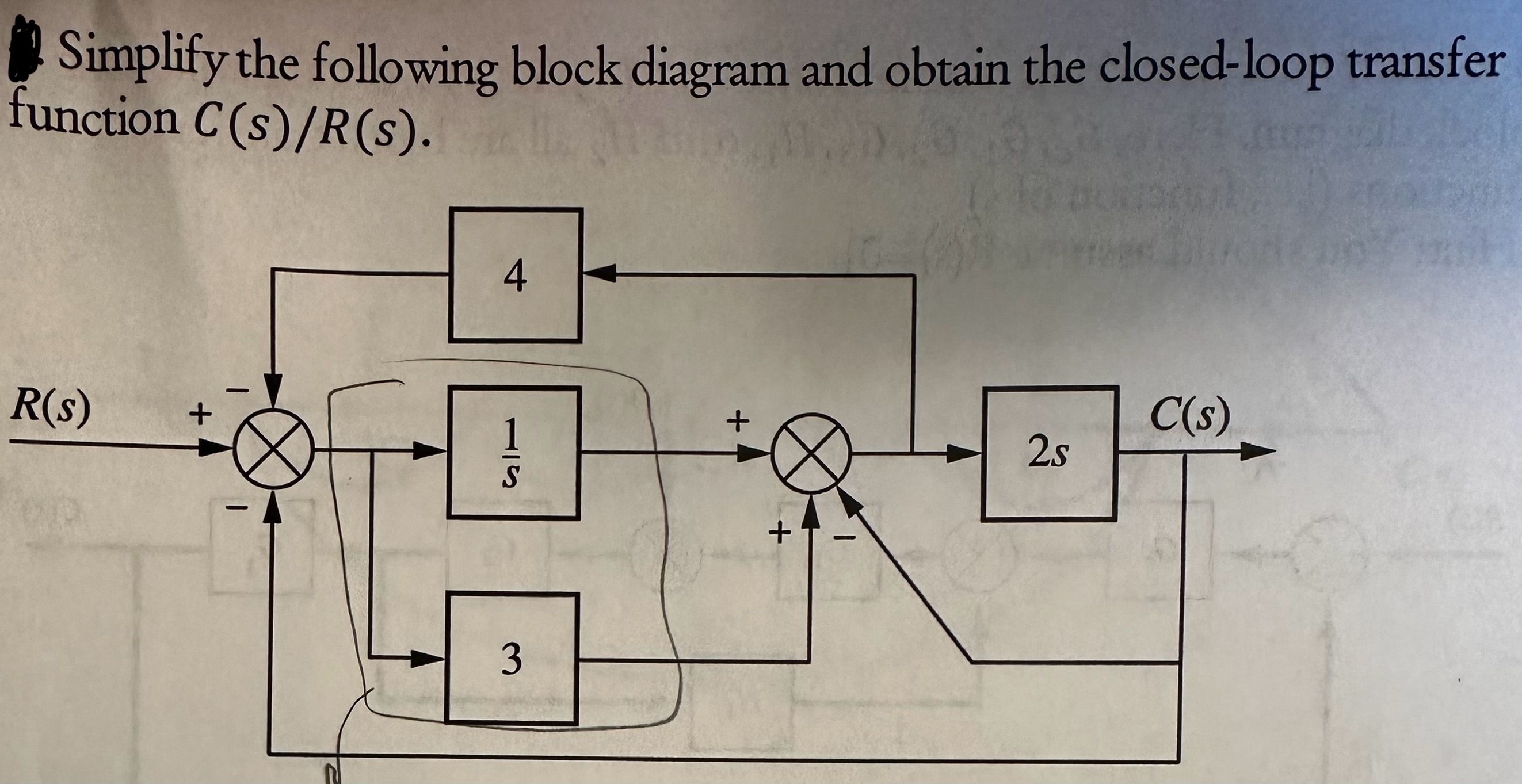 Solved Mechanical engineering question. Simplify the | Chegg.com
