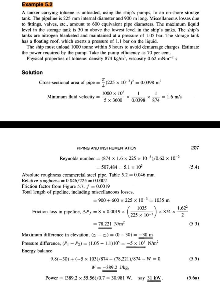 Solved DWSIM project Dear Student • Use example 5.2 from | Chegg.com