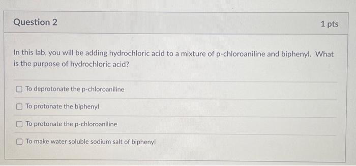 Solved In this lab, you will be adding hydrochloric acid to | Chegg.com