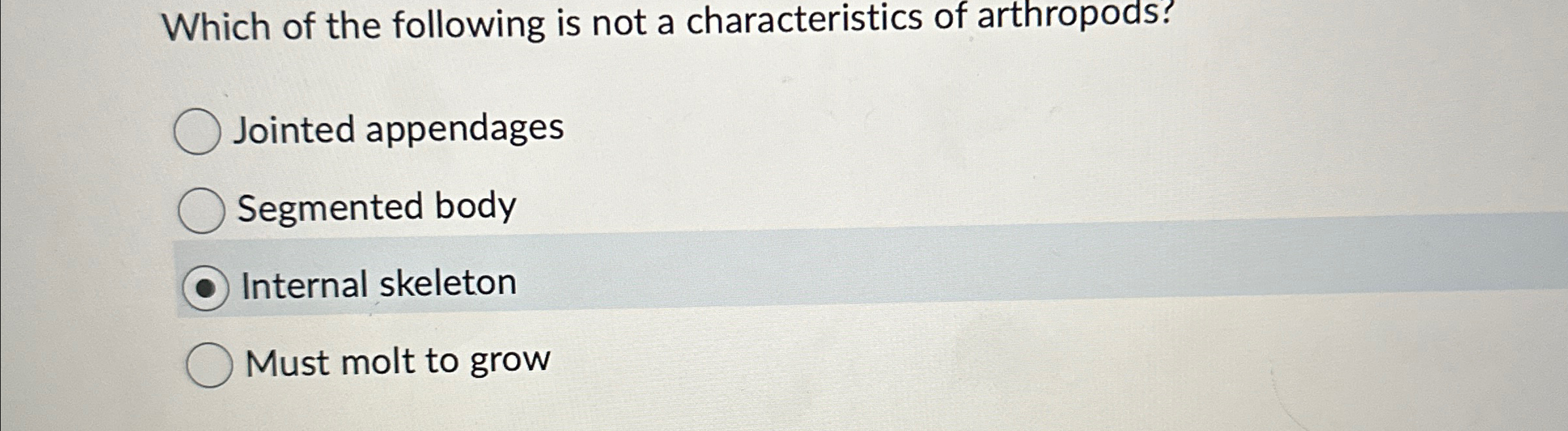 Solved Which of the following is not a characteristics of | Chegg.com