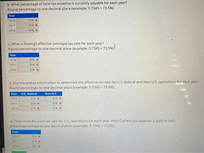 Solved Analyzing and Interpreting Income Tax Disclosures The | Chegg.com