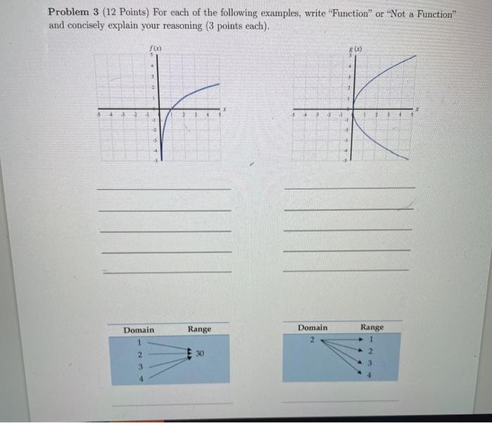 Solved Problem 3 12 Points For Each Of The Following