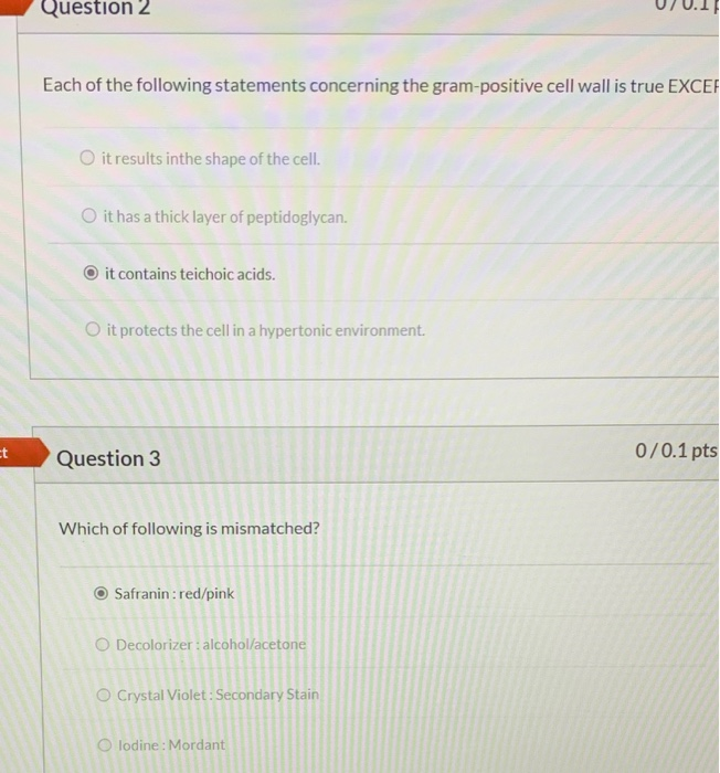 Solved Question 2 Each of the following statements | Chegg.com