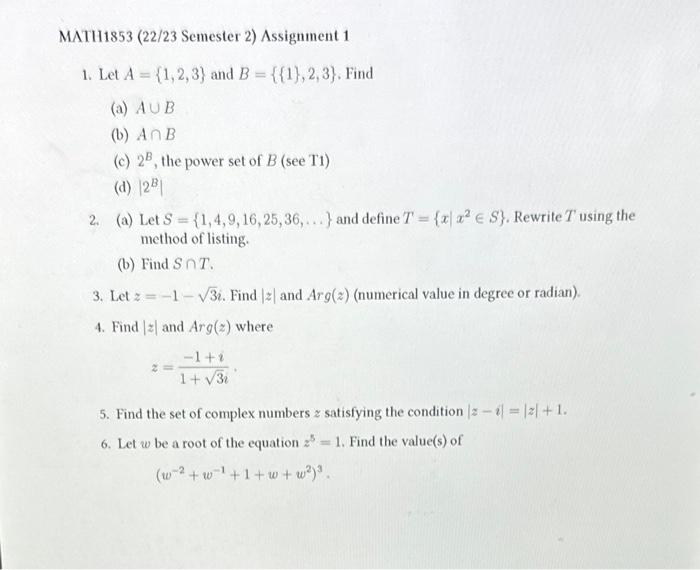 Solved Linear Algebra Please Help Me Do Question 1 This 