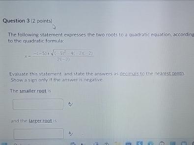 Solved Question 3 (2 ﻿points)The following statement | Chegg.com
