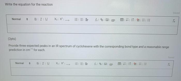 Data Collection Amount of reactant used in grams (9) | Chegg.com