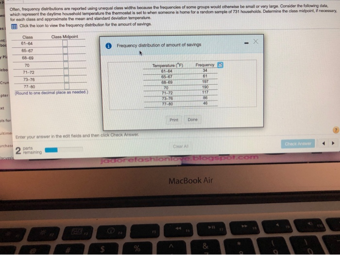 Solved Often, frequency distributions are reported using | Chegg.com