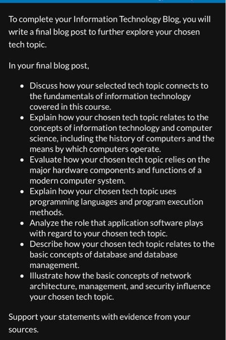 Solved the tech topic is "Network Security" and 600 words | Chegg.com