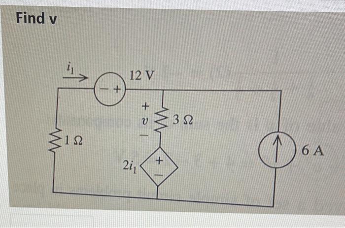Solved Find v | Chegg.com