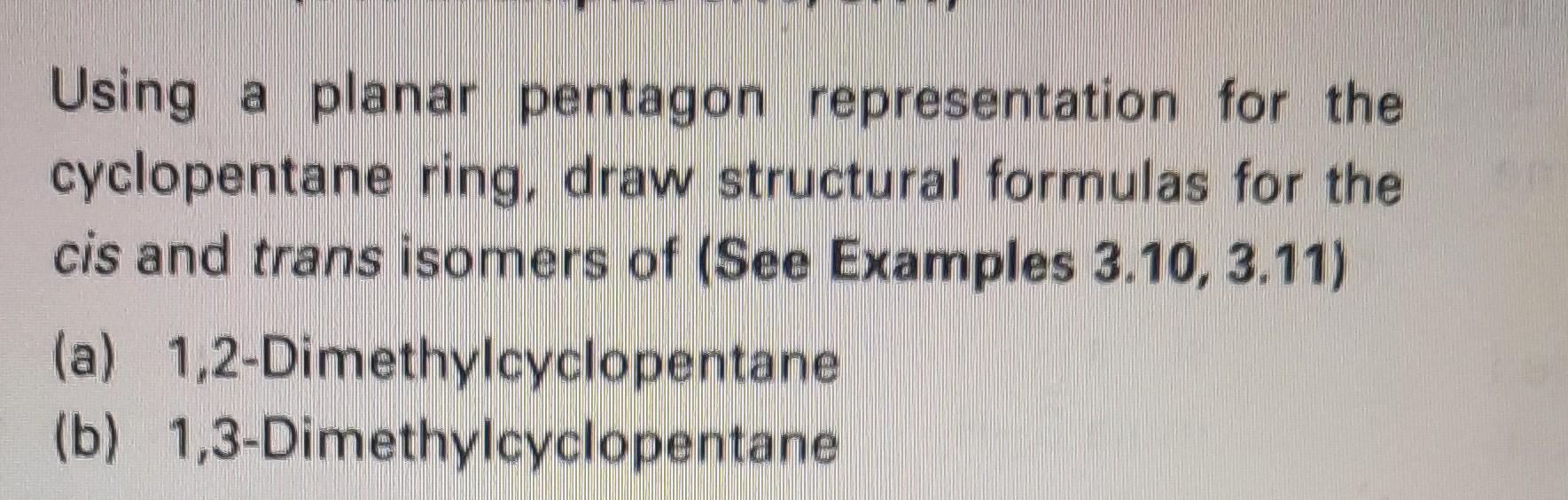 Solved Using a planar pentagon representation for the | Chegg.com