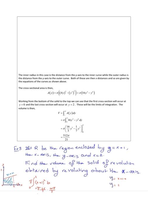 Solved The inner radius in this case is the distance from | Chegg.com