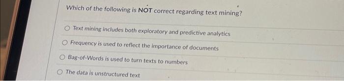 Solved Which of the following statements about transactional | Chegg.com