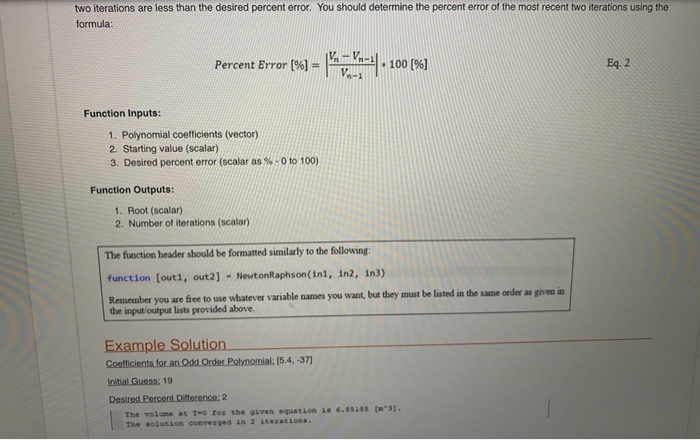 Solved Could someone please help me write the main script? I | Chegg.com