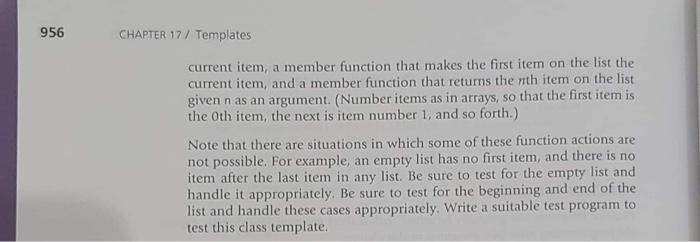 1. Rewrite the definition of the class template | Chegg.com
