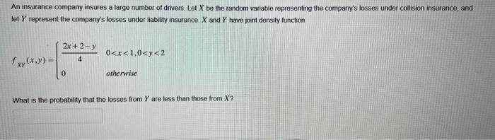 Solved An insurance company insures a large number of | Chegg.com