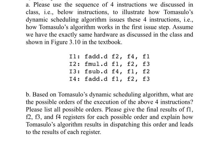 Solved e., below instructions, to illustrate how Toma | Chegg.com