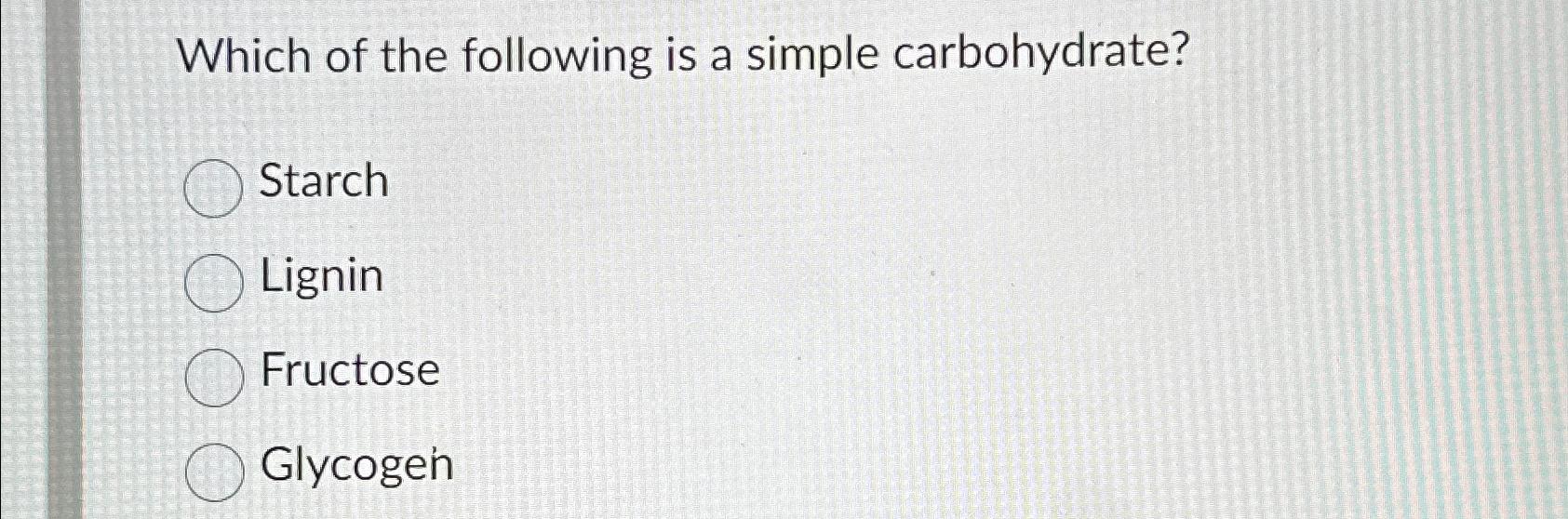 Solved Which of the following is a simple | Chegg.com