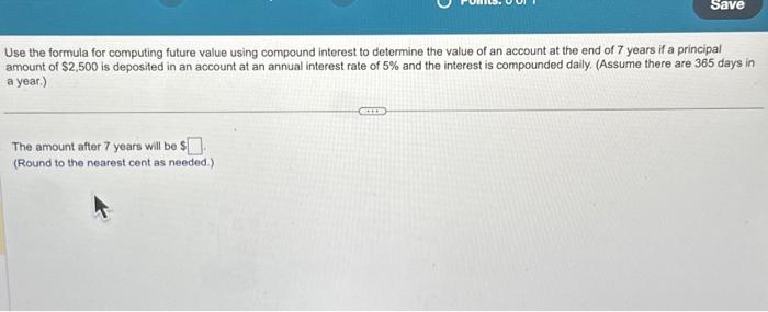 Use The Formula For Computing Future Value Using 5468
