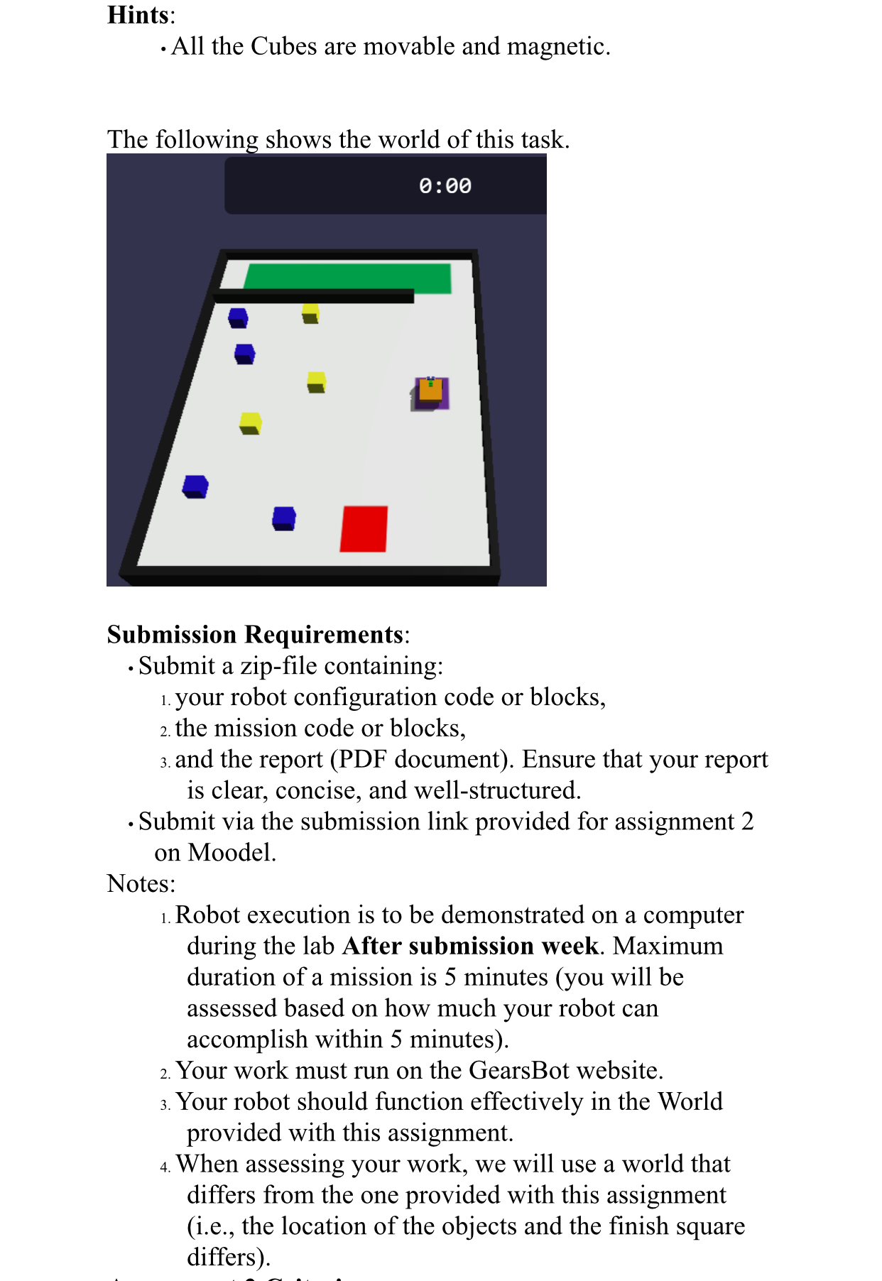 Solved GIVE CODE ACCORDING TO GEARSBOTEither Ev3dev mode or | Chegg.com