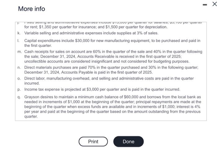 Solved More info (Unless otherwise noted, assume all of the | Chegg.com