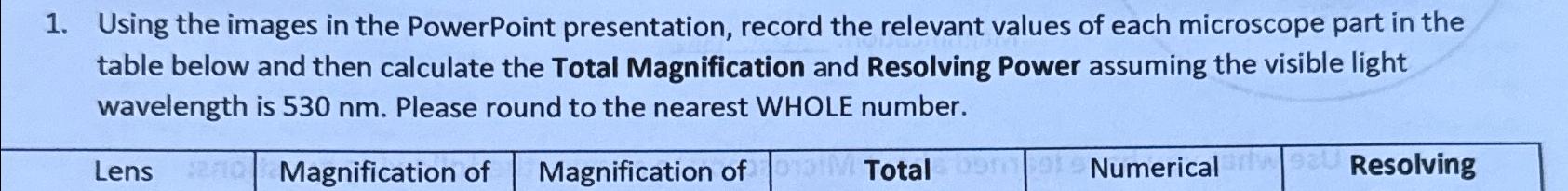 Solved Using the images in the PowerPoint presentation, | Chegg.com