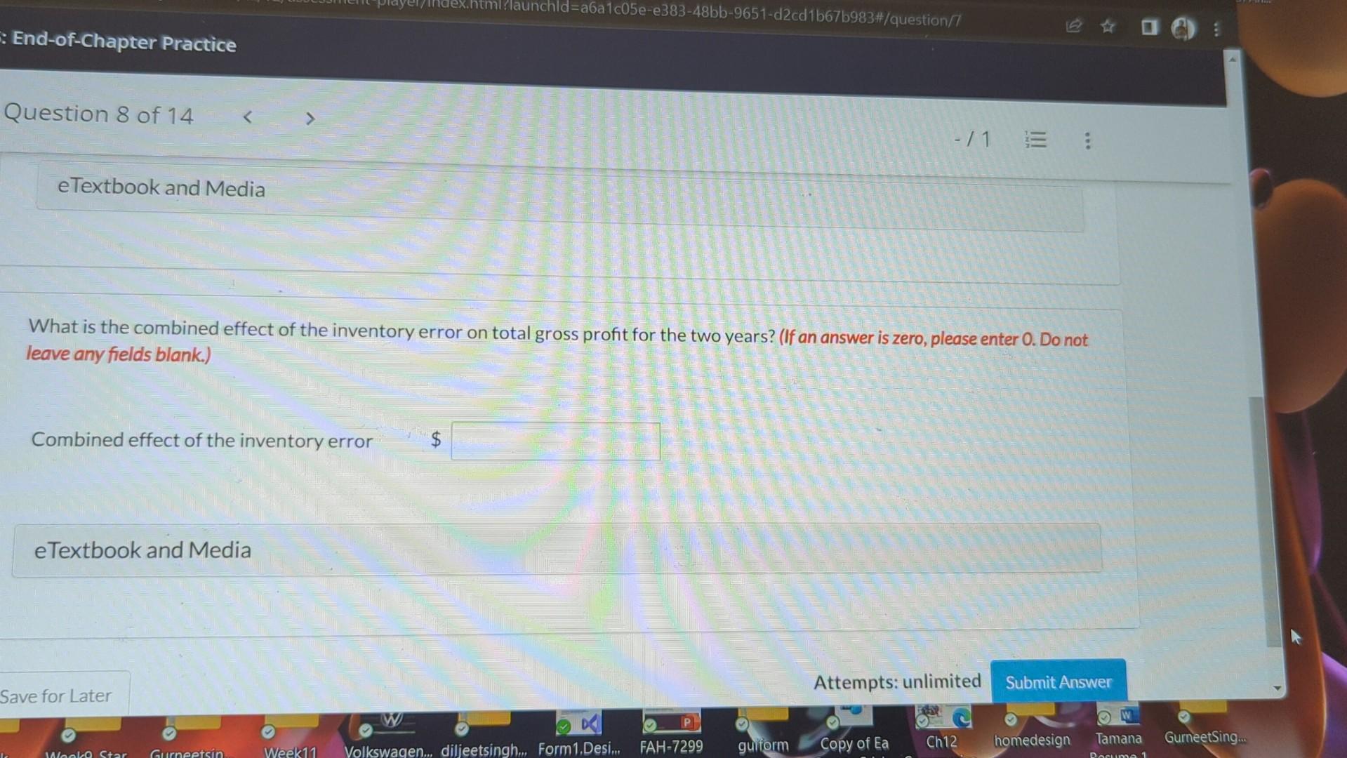 Solved View Policies Current Attempt in Progress Wildhorse | Chegg.com