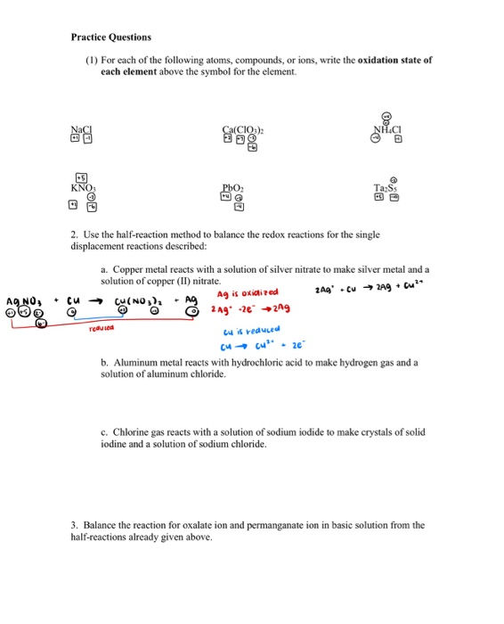 Solved Practice Questions (1) For each of the following | Chegg.com