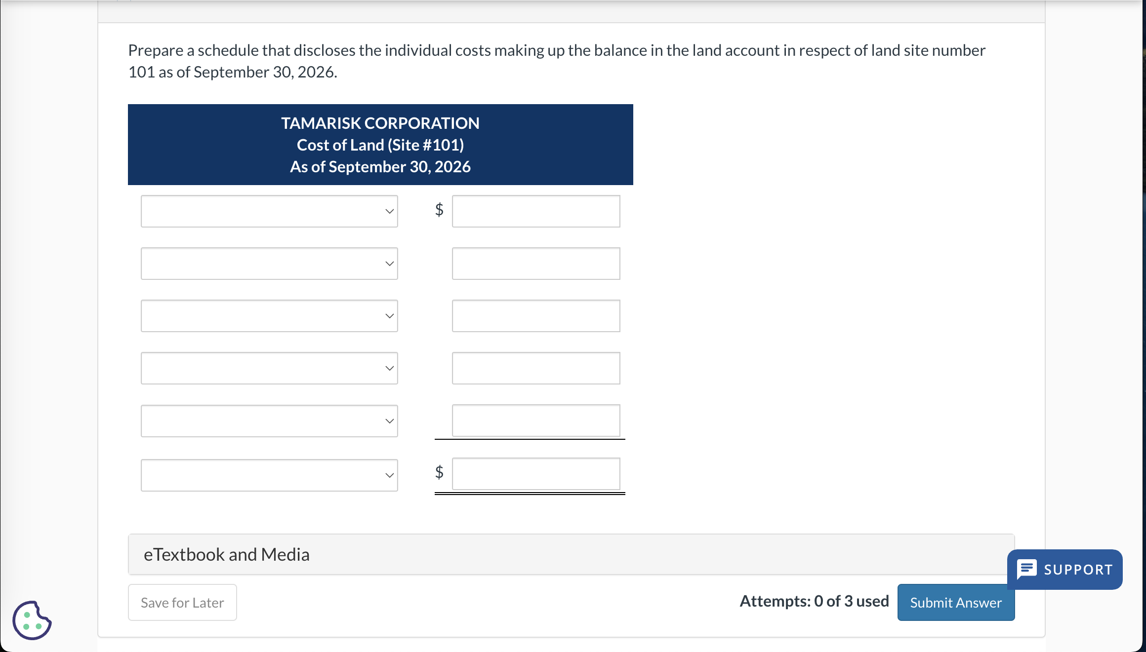 Solved On January 1, 2025, ﻿Tamarisk Corporation purchased | Chegg.com