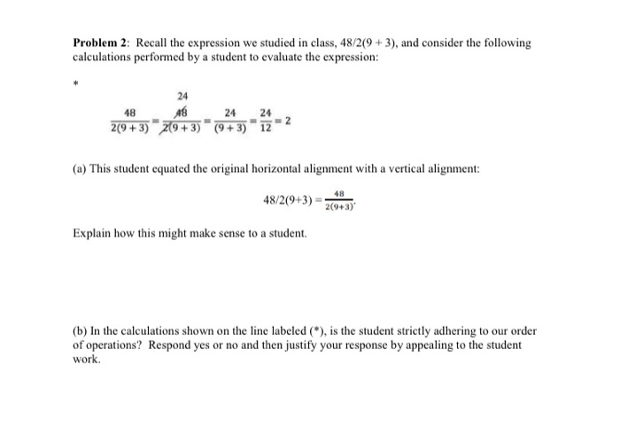 Problem 2: Recall the expression we studied in class, | Chegg.com