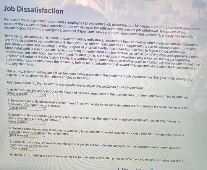 Solved Many aspects of organizations can cause employees to | Chegg.com