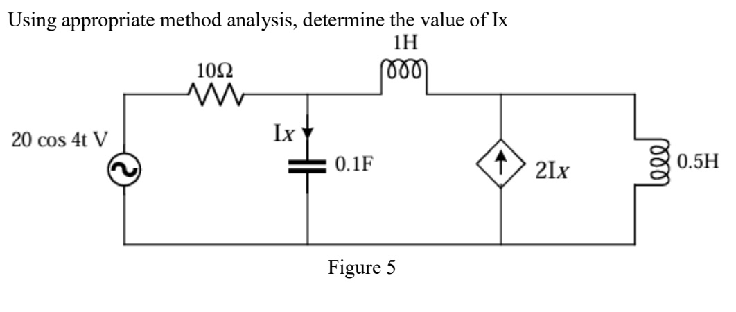 Solved Using appropriate method analysis, determine the | Chegg.com