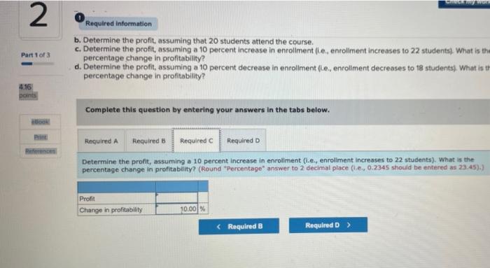 Solved Help Save & Exit Submit 2 Check my work 1 Part 1 of 3 | Chegg.com