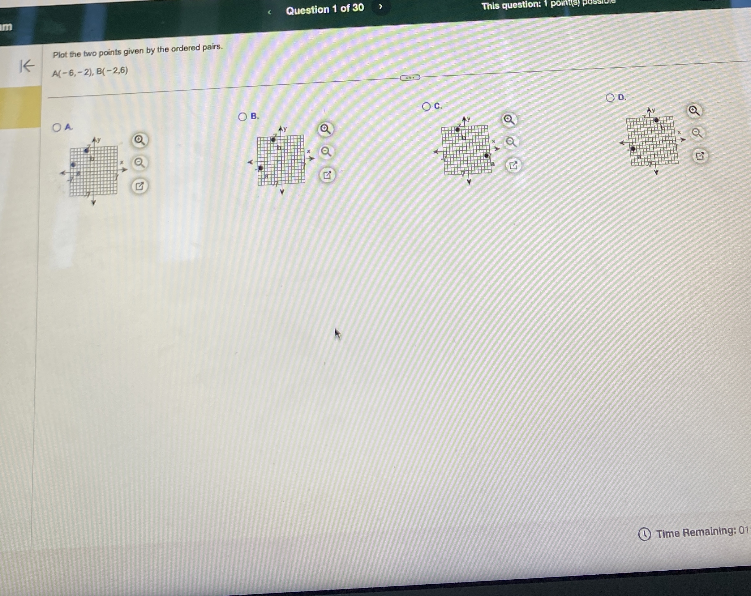 Solved Question 1 of 30This question: 1 point(s) | Chegg.com Solved Question 1 of 30This question: 1 point(s) | Chegg.com