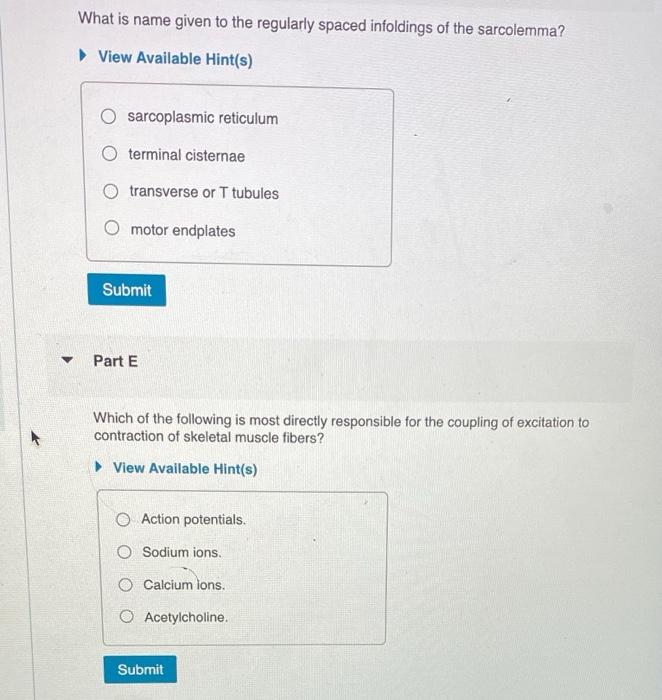 Solved What is name given to the regularly spaced infoldings | Chegg.com
