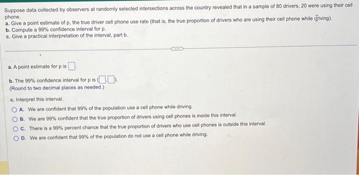 Solved Suppose data collected by observers at randomly | Chegg.com