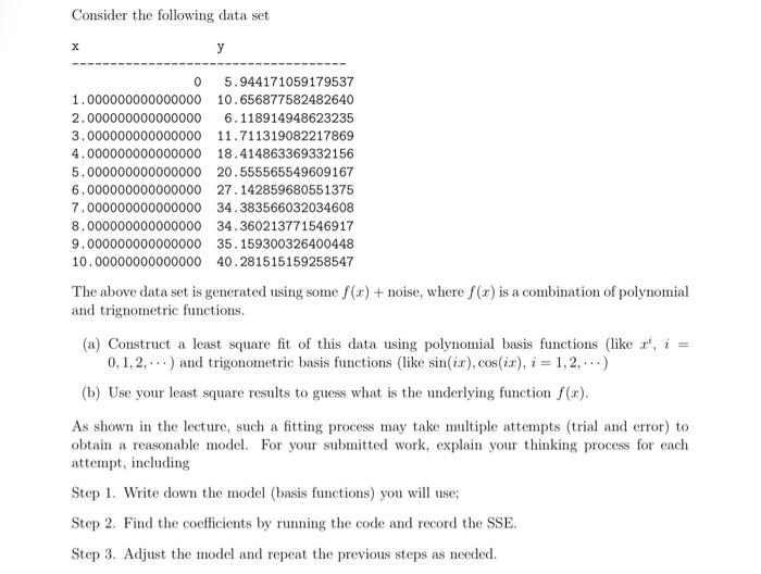 Solved MatLab with Numerical Analysis Answwer problem and i | Chegg.com
