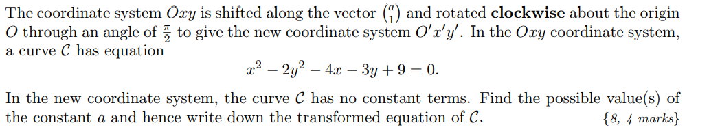 Solved Solve the following system of equations:The | Chegg.com