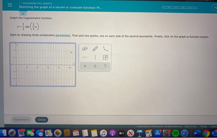 Solved O TRIGONOMETRIC GRAPHS Sketching the graph of a | Chegg.com